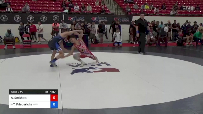 51 kg Cons 8 #2 - Ayden Smith, Lost Boys Wrestling Club vs Titan ...