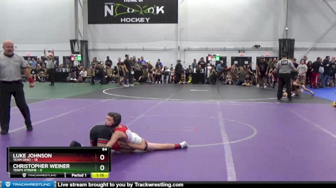 64 lbs Round 2 (10 Team) - Christopher Weiner, Terps Xtreme vs Luke ...