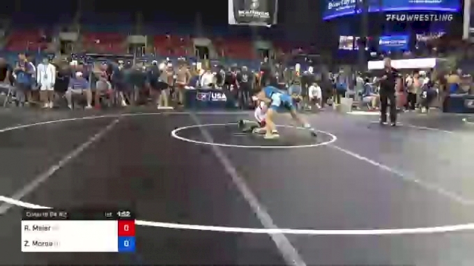 113 lbs Consi Of 64 #2 - Ryan Meier, Massachusetts vs Zachariah Morse ...