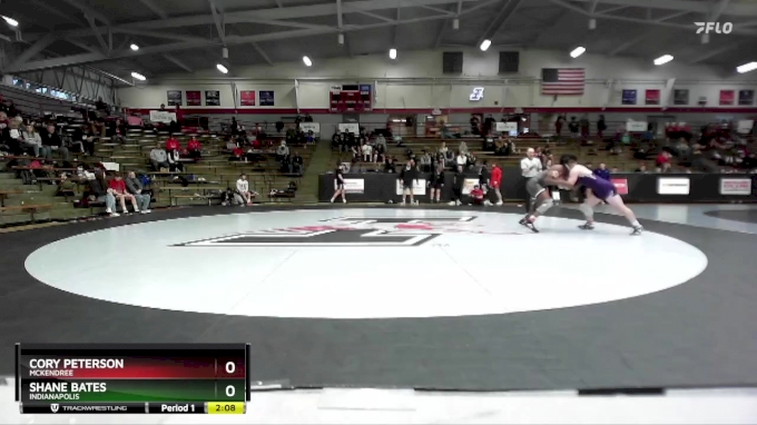 165 lbs Champ. Round 1 - Cory Peterson, McKendree vs Shane Bates ...