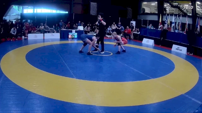 57kg Cons. Semi - Emily Wickman, Unaffiliated ON vs Sophia Bamforth ...