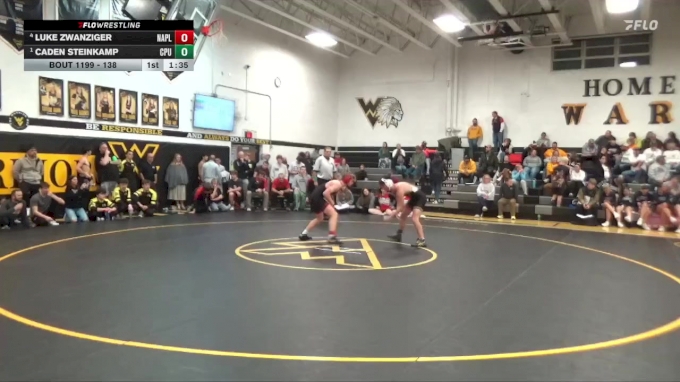 138 lbs 3rd Place Match - Caden Steinkamp, Center Point-Urbana vs Luke ...