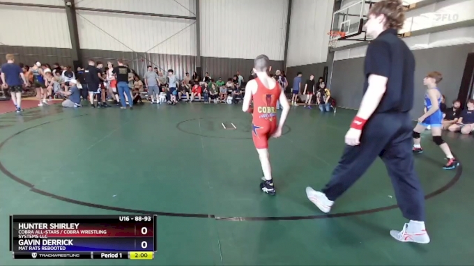 88-93 lbs Round 2 - Hunter Shirley, COBRA ALL-STARS / Cobra Wrestling ...