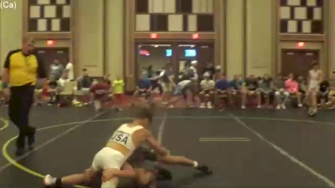 107 lbs Round 4 (6 Team) - JP Bonnette, Buxton vs Daniel Platti, Elite ...
