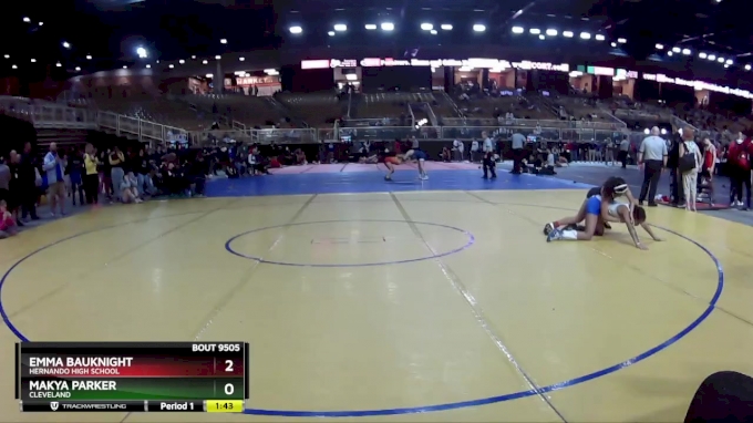 115 lbs 3rd Place Match - Emma Bauknight, Hernando High School vs Makya ...