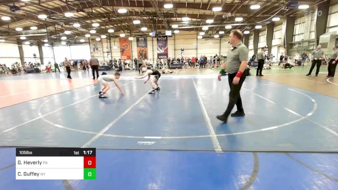 105 lbs Round Of 32 - Gavin Heverly, PA vs Connor Guffey, NY