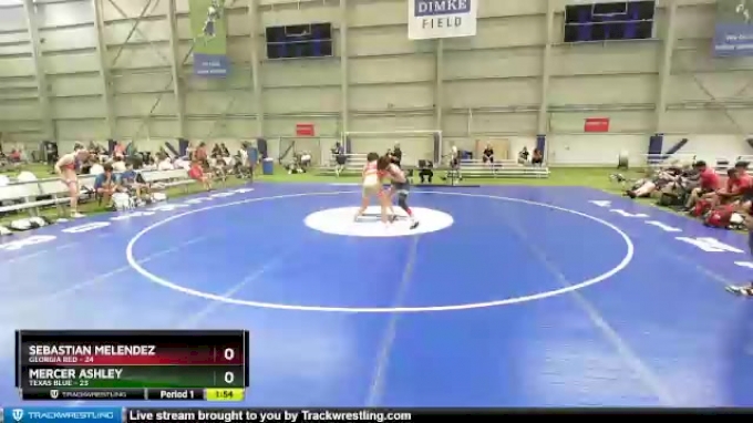 145 lbs Placement Matches (8 Team) - Sebastian Melendez, Georgia Red vs ...