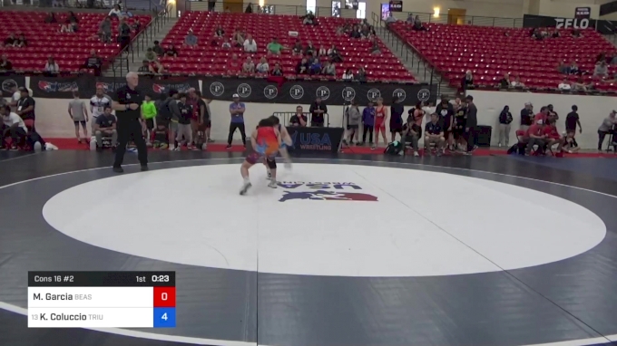 51 kg Cons 16 #2 - Marius Garcia, Beast Mode Wrestling vs Killian ...