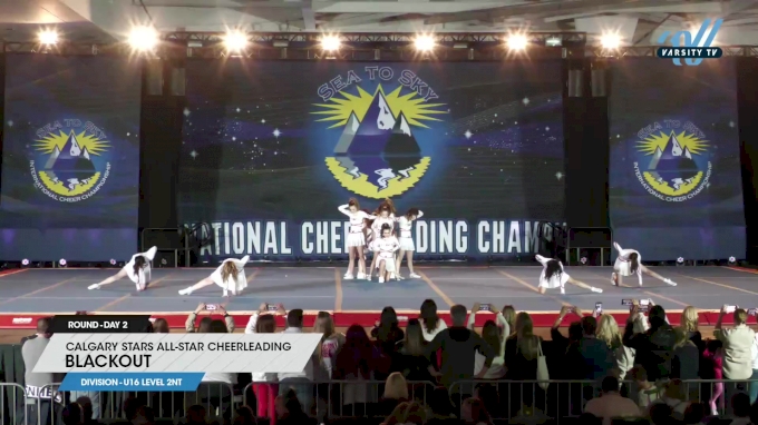 Calgary Stars All-Star Cheerleading - Blackout [2023 U16 Level 2NT Day ...