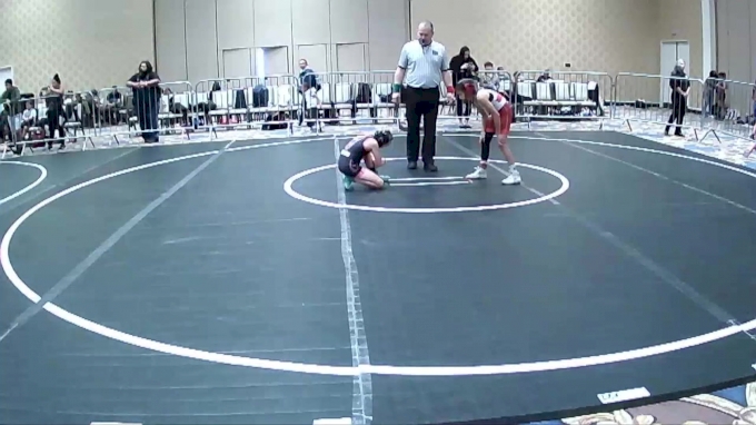 64 lbs Semifinal - Emma Angel, SoCal Hammers vs Caylix Manion, Legends ...