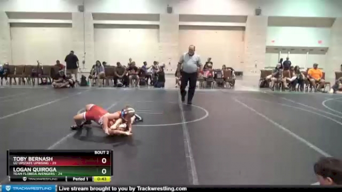 72 lbs Round 1 (4 Team) - Logan Quiroga, Team Florida Avengers vs Toby ...