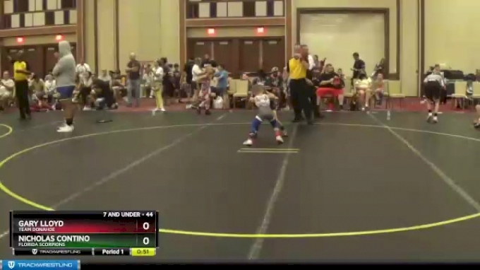 44 lbs 3rd Place Match - Nicholas Contino, Florida Scorpions vs Gary ...