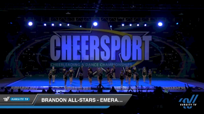 Brandon All-Stars - Emerald [2020 Youth Medium 1 Day 2] 2020 CHEERSPORT ...