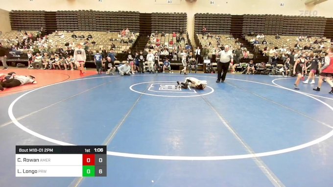 77 lbs Rr Rnd 1 - Connor Rowan, American MMAW vs Luke Longo, Pride ...