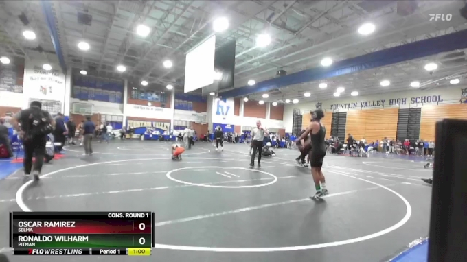 126 lbs Cons. Round 1 - Ronaldo Wilharm, Pitman vs Oscar Ramirez, Selma