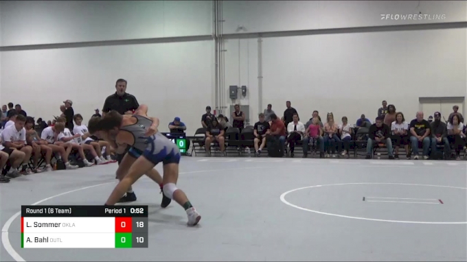 145 lbs Round 1 (6 Team) - Anthony Bahl, Indiana Outlaws vs Landyn ...
