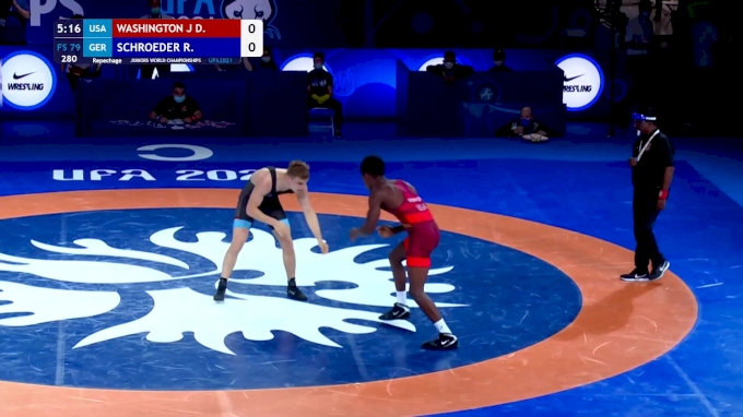 79 kg Repechage #2 - Donnell Washington Jr, USA vs Richard Schroeder, GER