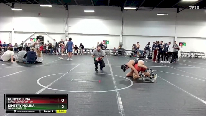 140 lbs Round 2 (8 Team) - Hunter Luna, Daniel Cormier WA vs Dimetry ...