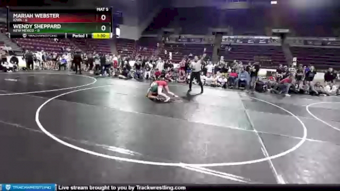 W-124 lbs Semis & 3rd Wb (16 Team) - Mariah Webster, Iowa vs Wendy ...