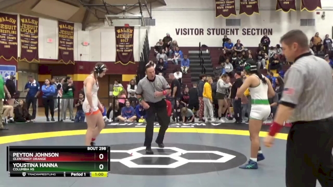 145 Lbs 3rd Place Match Youstina Hanna Columbia Hs Vs Peyton Johnson Olentangy Orange