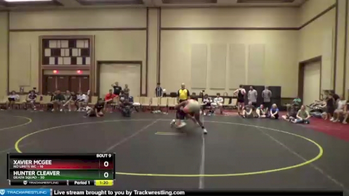 180 lbs Round 3 (6 Team) - Xavier Mcgee, No Limits WC vs Hunter Cleaver ...