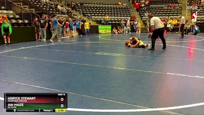 95 lbs Champ. Round 1 - Ian Maize, DC Elite vs Adryck Stewart ...