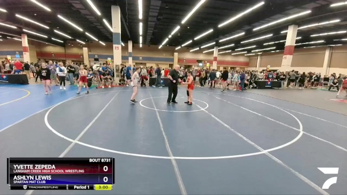 110 lbs Cons. Semi - Yvette Zepeda, Langham Creek High School Wrestling ...