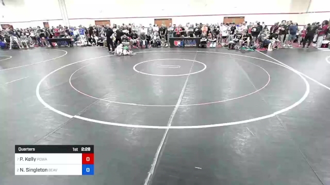 63 kg Quarters - Paul Kelly, Poway High School Wrestling vs Nash ...