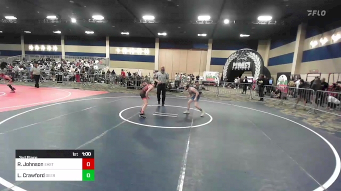 70 lbs 3rd Place - Ryker Johnson, Eastern Oregon Elite vs Logan ...