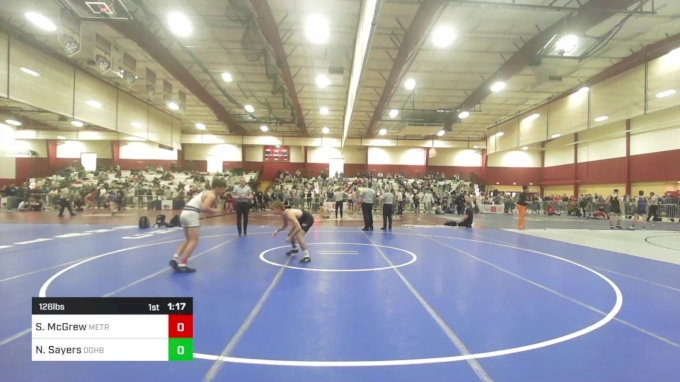 126 lbs 3rd Place - Seth McGrew, MetroWest United vs Nathan Sayers ...