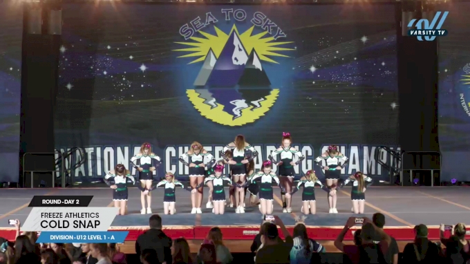 Freeze Athletics - Cold Snap [2023 U12 Level 1 - A Day 2] 2023 Sea to ...