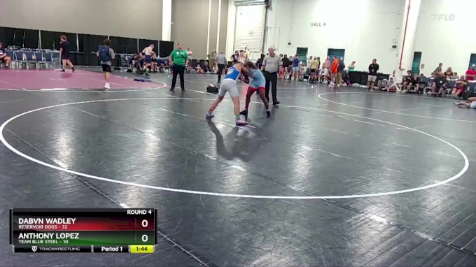 157 lbs Round 4 (10 Team) - Anthony Lopez, Team Blue Steel vs Dabvn ...