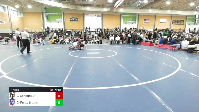 175 lbs 3rd Place - Lincoln Carlson, East Lyme/Norwich Tech vs David ...