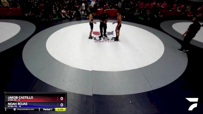 119 lbs Placement - Jakob Castillo, SJWA-FR vs Noah Rojas, KTWA-FR
