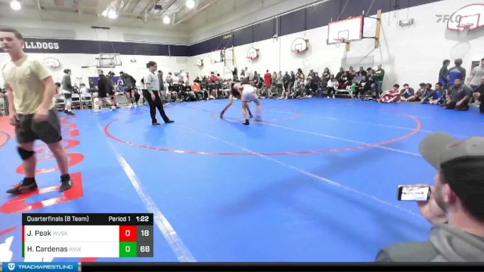 126 lbs Quarterfinals (8 Team) - Hector Cardenas, Kennewick vs Jaiden ...