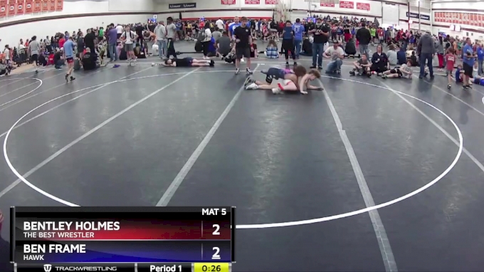 106 lbs Round 2 - Bentley Holmes, The Best Wrestler vs Ben Frame, Hawk