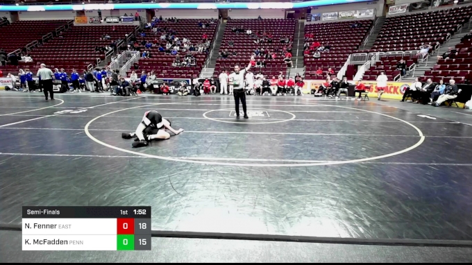 107 lbs Semifinal - Noah Fenner, Easton vs Kevin McFadden, Pennridge