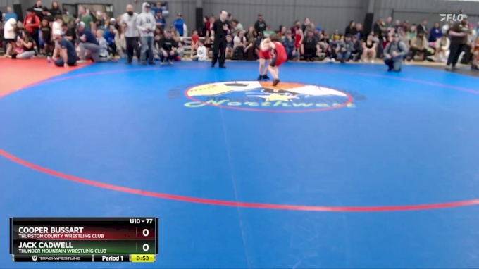 77 lbs Quarterfinal - Jack Cadwell, Thunder Mountain Wrestling Club vs ...