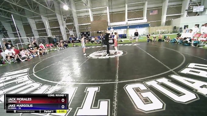 88 lbs Semis & 1st Wrestleback (8 Team) - Jack Morales, Arizona vs Jake ...