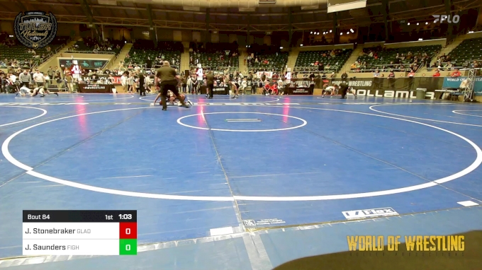 84 lbs 3rd Place - Jack Stonebraker, Gladiator Wrestling Club vs Jacob Saunders, FIGHTCLUB