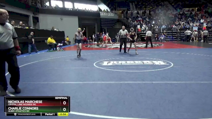 103 lbs Semifinal - Charlie Connors, Alber Athletics WC vs Nicholas ...