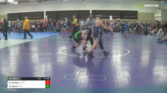 150 lbs Rr rnd 2 - Brandon Toranzo, BTWC Genesis ES vs Michael Marini ...