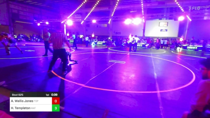 46 lbs Quarterfinal - Ameer Wallis Jones, Top Rank Hammers vs Hayden ...