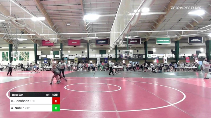 150 lbs Semifinal - Blake Jacobson, Red Lion vs Alex Noblin, Virginia ...