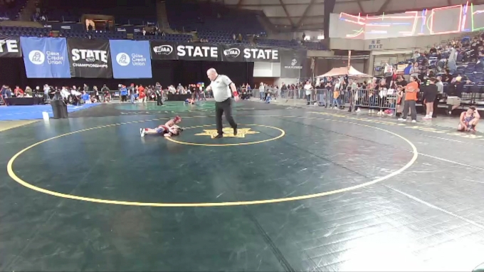 45 lbs Cons. Semi - Braxton Suarez, Moses Lake Wrestling Club vs Micah ...