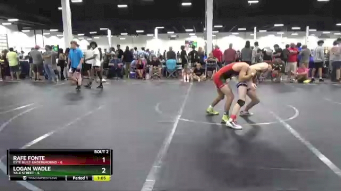 113 lbs Round 1 (8 Team) - Rafe Fonte, Este Built Underground vs Logan ...