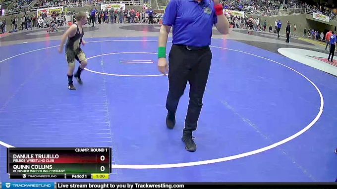 135 lbs Champ. Round 1 - Quinn Collins, Punisher Wrestling Company vs ...