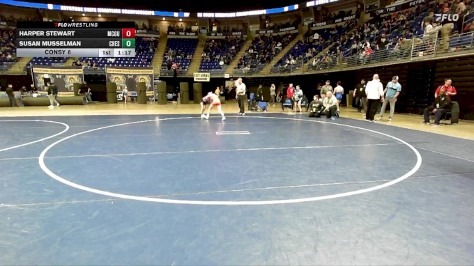 95 lbs Consy 6 - Harper Stewart, McGuffey vs Susan Musselman, Chestnut ...