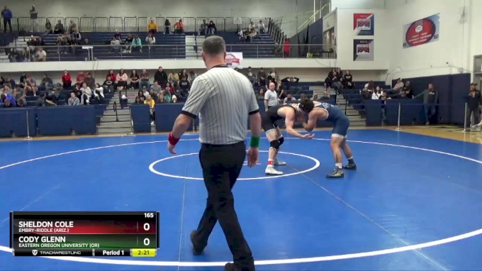 165 lbs 9th Place Match - Sheldon Cole, Embry-Riddle (Ariz.) vs Cody ...