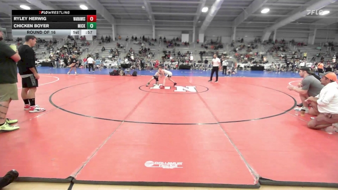 65 lbs Round Of 16 - Ryley Herwig, Warhawks vs Chicken Boyer, Micky's ...
